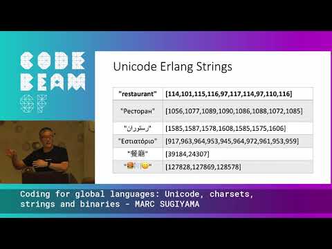 Coding for global languages Unicode, charsets, strings and binaries